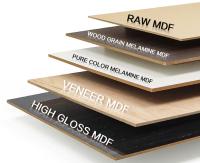 Quality 2.0mm 11mm Veneer MDF Wooden Slatwall 19mm Oak Veneered MDF for sale