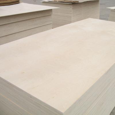 Modern 15mm Birch Plywood Template Artificial Veneer Surface