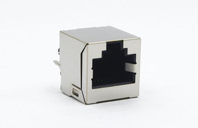 10 conector del Pin rj45 con el escudo
