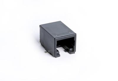 6 PIN Rj11 모듈 잭 블랙 비차폐 플라스틱 유숙 FR52 UL94V-0 정각 TM56S511SXX41