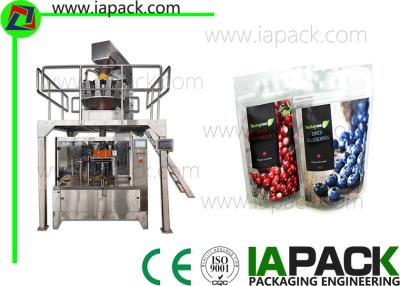 China De Machine van de de Zakverpakking van Amerikaanse veenbessenpremade Automatisch het Controleren Systeem Te koop