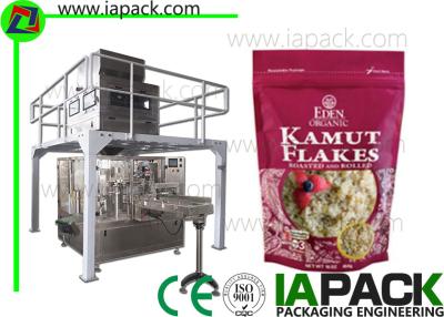 China Van de de Zakverpakking van de haverritssluiting van de de Machinezak de Vullende en Verzegelende van de de Verpakkende Machine stand-up ritssluiting van Verpakkende Machinedoypack Zak Te koop