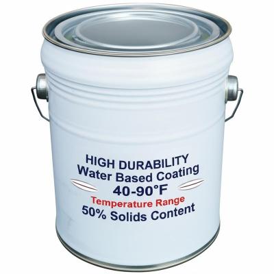 China Watergedragen coating met hoge duurzaamheid voor een temperatuurbereik van 40-90°F en een vastestofgehalte van 50% Te koop
