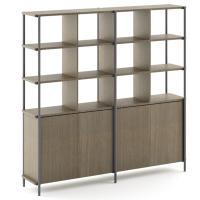 Quality FLEX Sleek Finish Partition Display Cabinet Optimize Space Office Room Dividers for sale