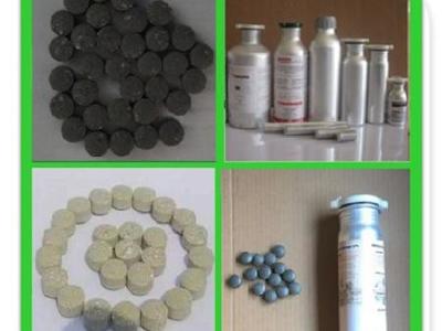 Cina Compressa di alluminio dell'insetticida del fumigante di TB del fosfuro 57% di CAS 20859-73-8 in vendita