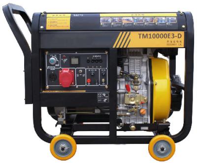 Cina 7KW mette in cortocircuito il tipo diesel portatile di Slient del generatore in vendita