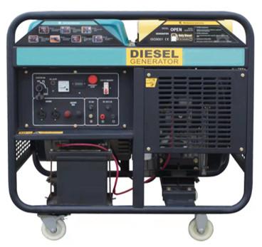 Cina Generatore diesel a telaio aperto con protezione da cortocircuito da 12KW in vendita