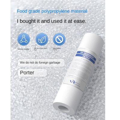 China Electric 1 Micron/5 Micron PP Sediment Water Filter Cartridge Pre-Filtration for Outdoor Household Car RV Hotel Use for sale