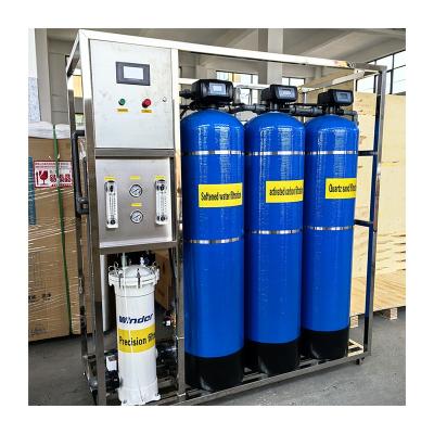 China 1000LPH 2000LPH Reverse Osmosis Water Purifier Water Purification System Industrial Filtration Water Filter System for sale