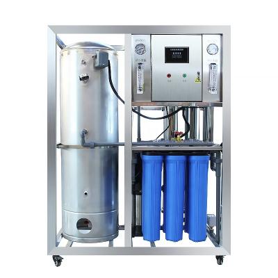 China Ro Water System Water Purifier Machine for Business 250lph/500lph Industrial Commercial RO Faucet Filter Used for Water Plants for sale