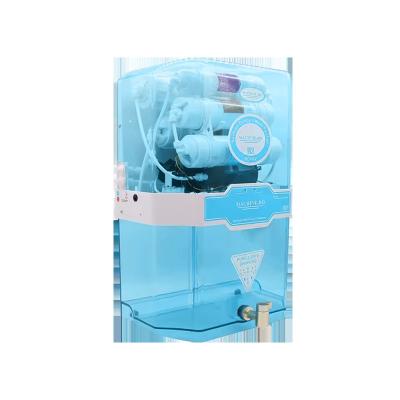 China 75gpd Electric Reverse Osmosis Water Filter System Plastic RO Purifier for Household Drinking RO Water Filter for sale
