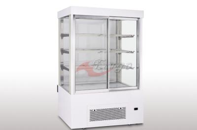 Cina Vetrina aperta dell'esposizione dell'alimento del refrigeratore di Multideck con il portello scorrevole anteriore - 2 - 6 gradi in vendita