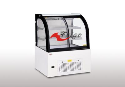 Cina Vetrina refrigerata unica - portello scorrevole anteriore - 2 - 6 gradi - scaffali regolabili luminosi del LED 2 in vendita