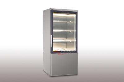 Cina Vetrina del congelatore verticale - 18 gradi a ventilazione di grado -22 che raffredda la luce del LED in vendita