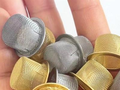 Cina Il cappuccio ha modellato la timbratura del metallo su ordinazione Mesh Filters Big Pressure Resistant in vendita