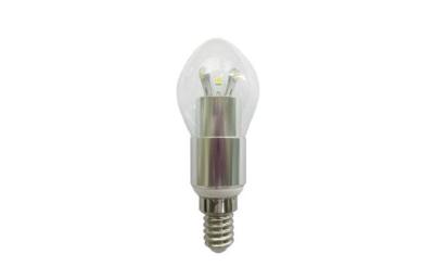 Cina Lampadina Dimmable E14 del globo di watt LED degli hotel 3 con la natura 4000K bianco - 4500K in vendita