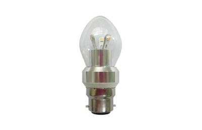 Cina Copertura calda della radura della lampadina 3W Dimmable del globo di bianco 2200K-2400K LED con B22 in vendita