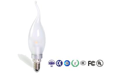 Cina Lampadine 3W della candela di E14 Dimmable LED con la copertura glassata 360°200Lm - 260Lm in vendita