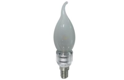 中国 明確なガラス 5W E14 LED Dimmable LED の蝋燭の球根はショッピング モールのための貝を曇らしました 販売のため