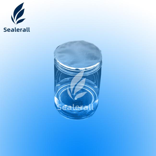 Automatic bottle sealing machine in operation