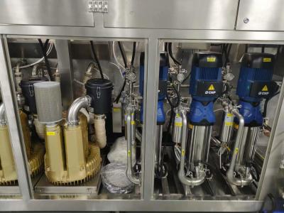 Chine 150cm / min réservoir de nettoyage en ligne avec 304 acier inoxydable capacité de 100L à vendre