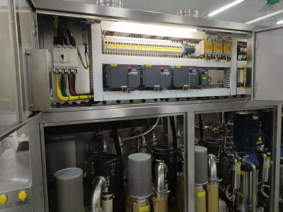 Chine 150cm / min réservoir de nettoyage en ligne avec 304 acier inoxydable capacité de 100L à vendre