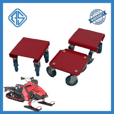 Cina un insieme del carrello del negozio dell'automobile delle ruote dei rulli di gatto delle nevi di 3 in vendita