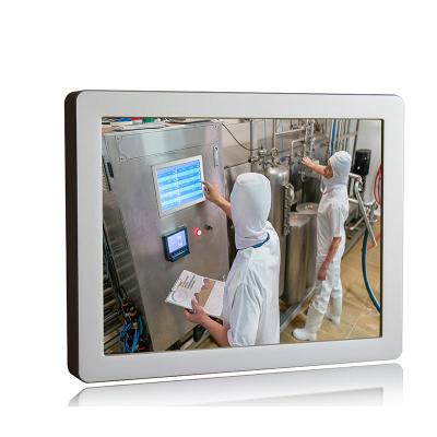 Cina Industriale tutto del centro I5 in una dimensione Ip66 del PC 15in dello schermo attivabile al tatto impermeabile in vendita
