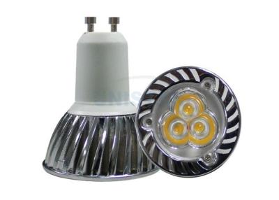 Cina bianco caldo/puro/fresco del riflettore di 3W GU10 LED lampada della luce del punto dell'angolo d'apertura di 38/60 gradi in vendita