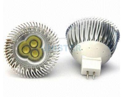 Cina Luci economizzarici d'energia del punto del LED, bianco caldo della lampada del riflettore di 3W MR16 GU10 LED, bianco puro, bianco fresco in vendita