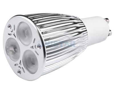 Cina Eco LED dell'interno amichevole che mette in luce, 6W 380lm raffredda il riflettore bianco di GU10 LED per illuminazione domestica in vendita