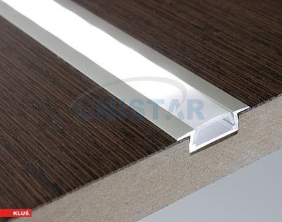China MICRO-K Reihen spülen Streifen-Profil-Wohnung des Berg-Aluminium-LED für flexible helle Streifen LED zu verkaufen