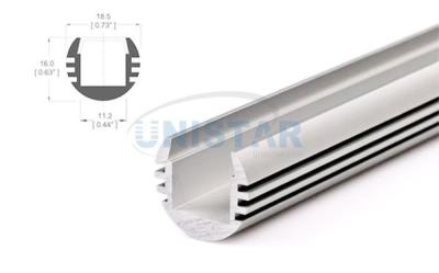 China Streifen-Profil Unterkunftpds-o PDS-O Reihe O-Form Aluminium-LED LED für geführte Streifen zu verkaufen