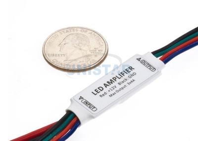 Cina Mini RGB LED ripetitore del segnale dell'amplificatore del segnale di DC12V/ripetitore 144W per le strisce principali in vendita