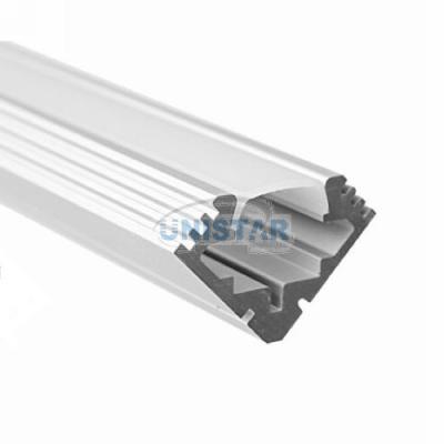 Cina alloggio di alluminio di profilo del supporto LED dell'angolo di serie 45-ALU per le strisce del LED in vendita