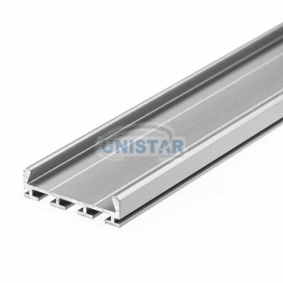 Cina Alloggio di alluminio di profilo anodizzato supporto della superficie LED di serie della GIP con i cappucci protettivi in vendita