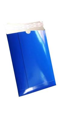 White Lined-Chip Board Biodegradable Hard Paperboard Wrapping Bag with Custom