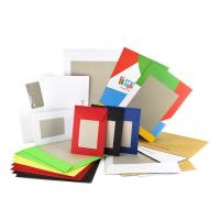 Quality Protective Packaging Custom Pocket Envelope with Kraft Ace Paper and Grey Board Back for sale