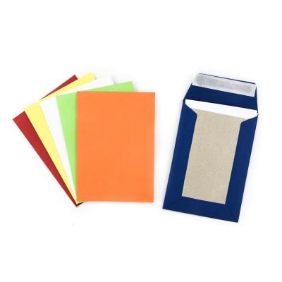 Protective Packaging Custom Pocket Envelope with Kraft Ace Paper and Grey Board