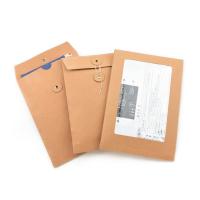 Custom Size Brown Kraft Pocket Style Envelope without Gusset for Important china Custom Size Brown Kraft Pocket Style Envelope without Gusset for Important