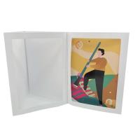 Quality 5 1/8 x7 inch Paper Photo Frame Wallet Style for Picture Frame Photo Insert Exhibition for sale