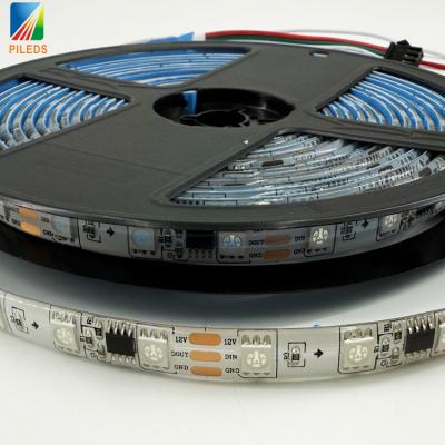 China SPI-RGB Pixel LED Strip 12V 60LEDs WS2811 SM16703 Mágica Programável Smart LED Light Strip IP65 à venda