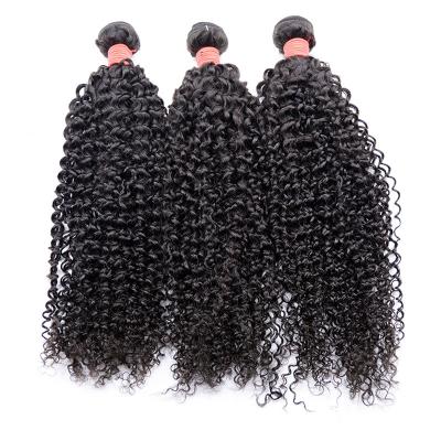 中国 Human Virgin Cuticle Hair Weave Kinky Curly 100% Hair bundle Narural color Extension 販売のため