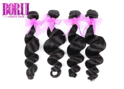 China O cabelo malaio não processado com fechamento, onda 12a fraca malaia empacota à venda