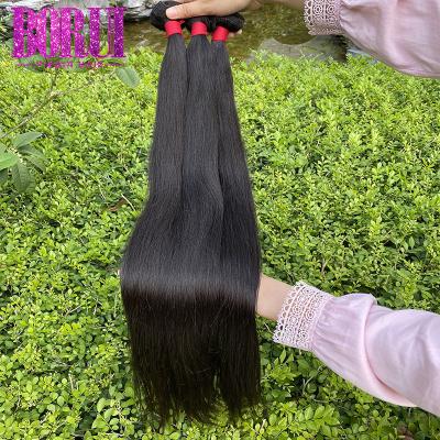 Cina Pacchi peruviani dei capelli diritti, capelli diritti peruviani con chiusura 8