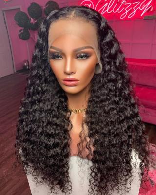 Cina La parrucca frontale di acqua del pizzo brasiliano di Wave 360 pre ha colto con i capelli del bambino tutti i colori in vendita