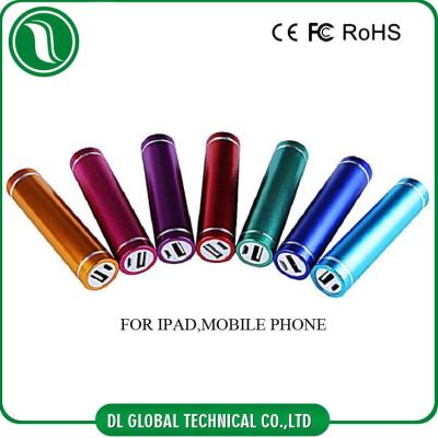 Cina Batteria portatile su misura del backup del telefono cellulare della Banca 2600mah di potere del Usb in vendita