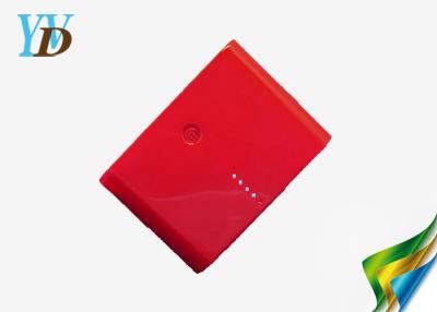 Cina Micro rosso della Banca di potere della porta USB 8800mAh pane portatile di viaggio del piccolo in vendita