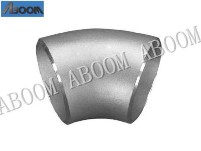 China F53 / S32750 Super Duplex Fittings 45 Degree Long Radius Elbow Pren 40.0 for sale