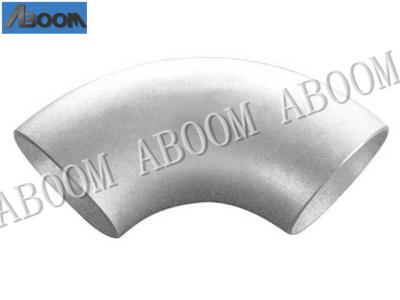China Cold Super Duplex Pipe Fittings F53 / S32750 90 Degree Long Radius Elbow for sale